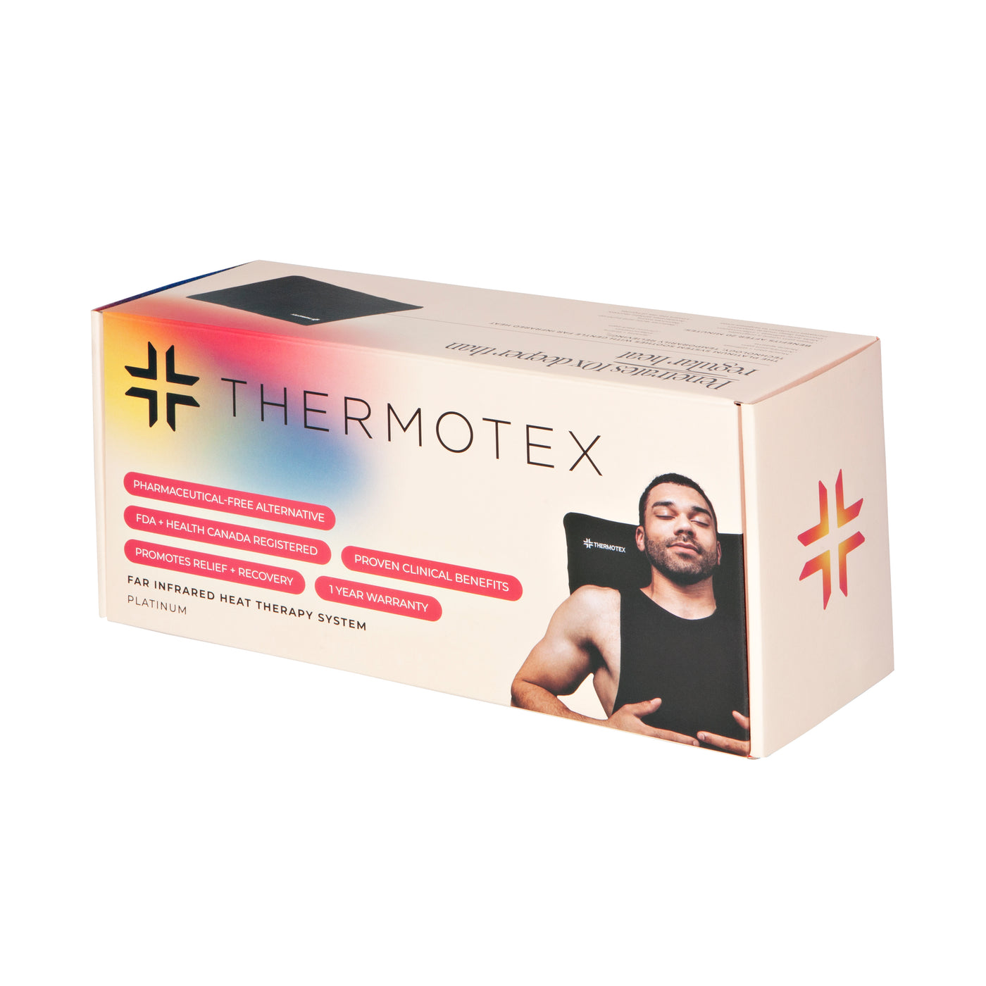 Thermotex Platinum Far Infrared Heating Pad – For Back, Neck, Shoulders